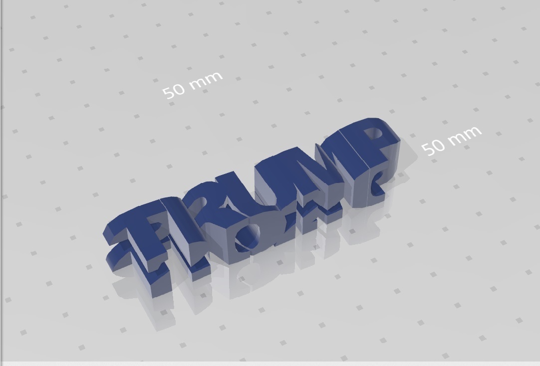 STL file trump 2020 🎨・3D print design to download・Cults