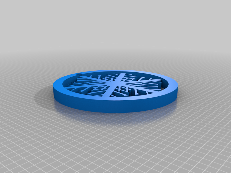 Free STL file Snowflake ornament・3D printing design to download・Cults