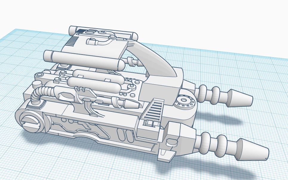 STL file Rio Blast MOTU backpack・3D printer design to download・Cults
