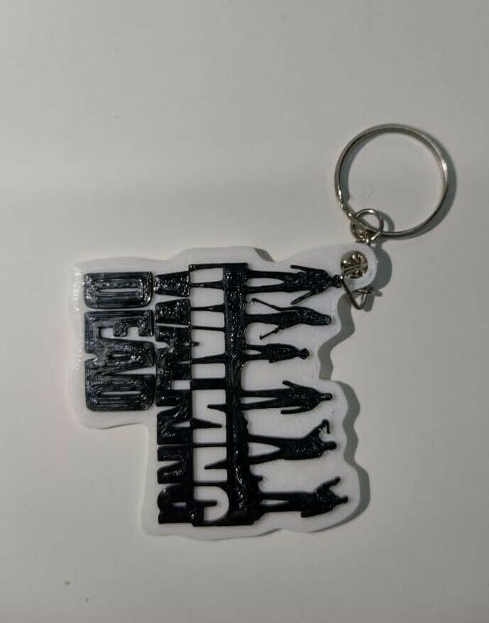 STL file the walking dead keychain pack x5 🚶・3D print model to download ...