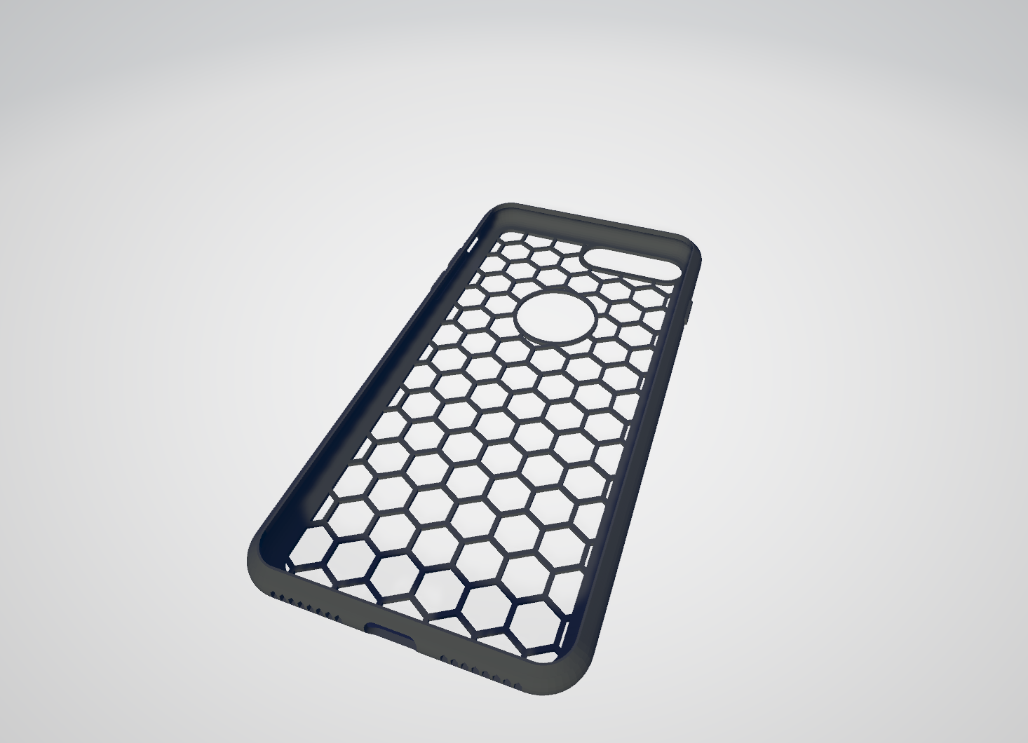 STL file Apple iPhone 7/8 plus case MESH (TPU)・3D printable model to ...
