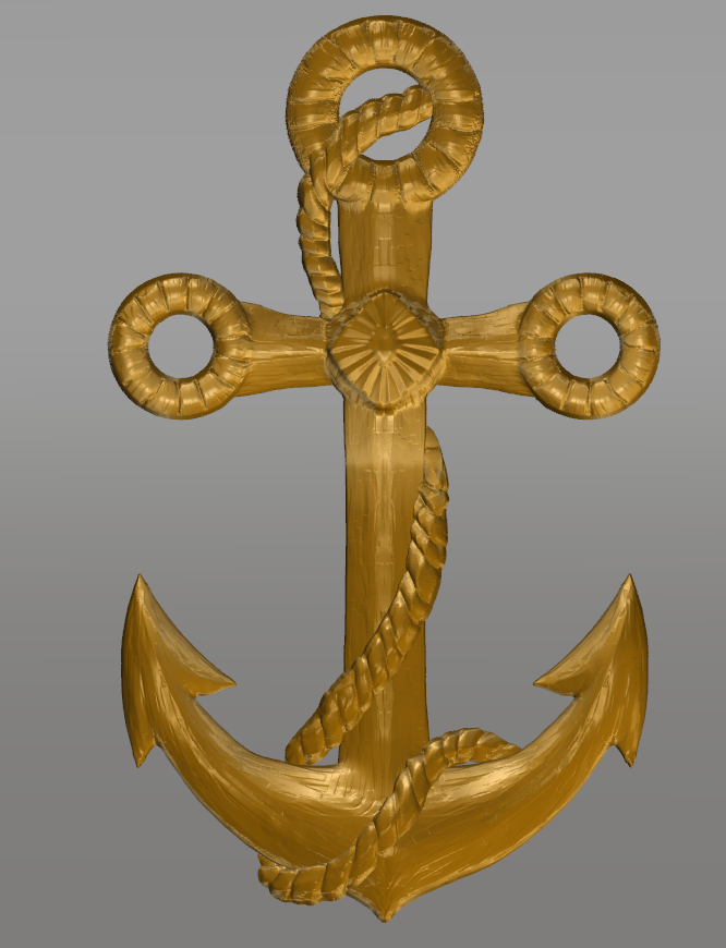 STL file Anchor decor ⚓・3D print model to download・Cults