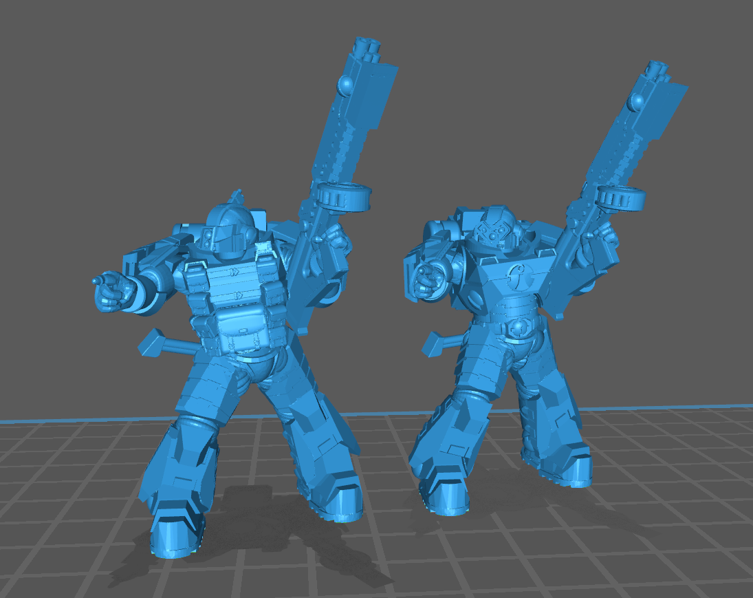 Free STL file Gur'Ron'Vesa Intercessors・3D printing design to download・Cults