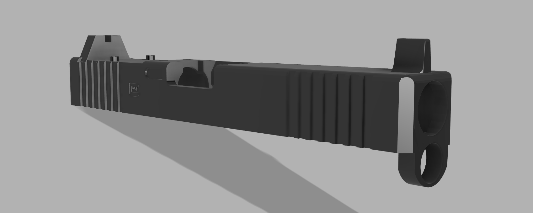 STL file Airsoft RMR Cut Slide for G17 Gen 4 🔫・Template to download and ...