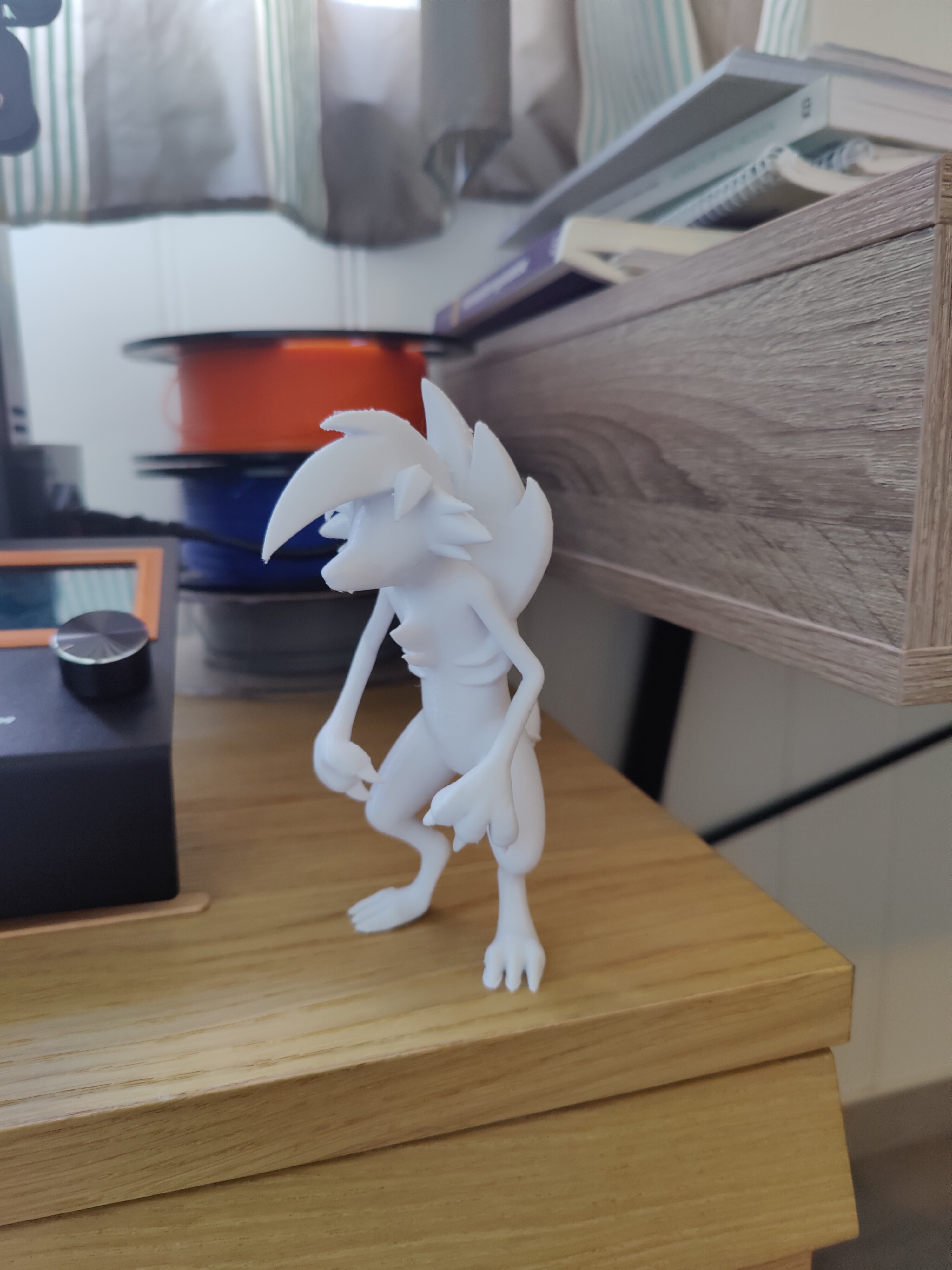 3D file Lycanroc (Midnight Form)・3D print design to download・Cults