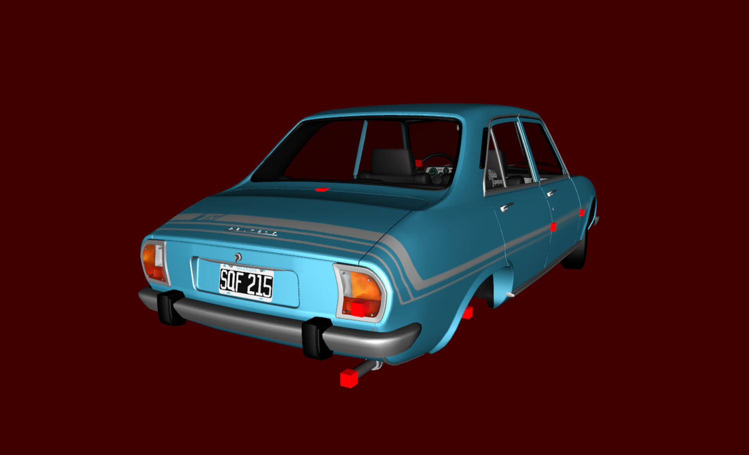 3D file Peugeot 504 & 504 TN (.DFF)・3D printable model to download・Cults