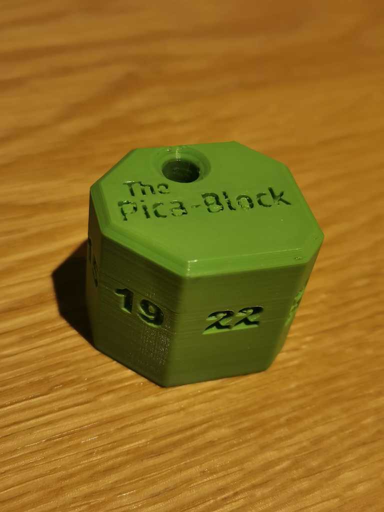 Free STL file the pica scribing block・3D print design to download・Cults