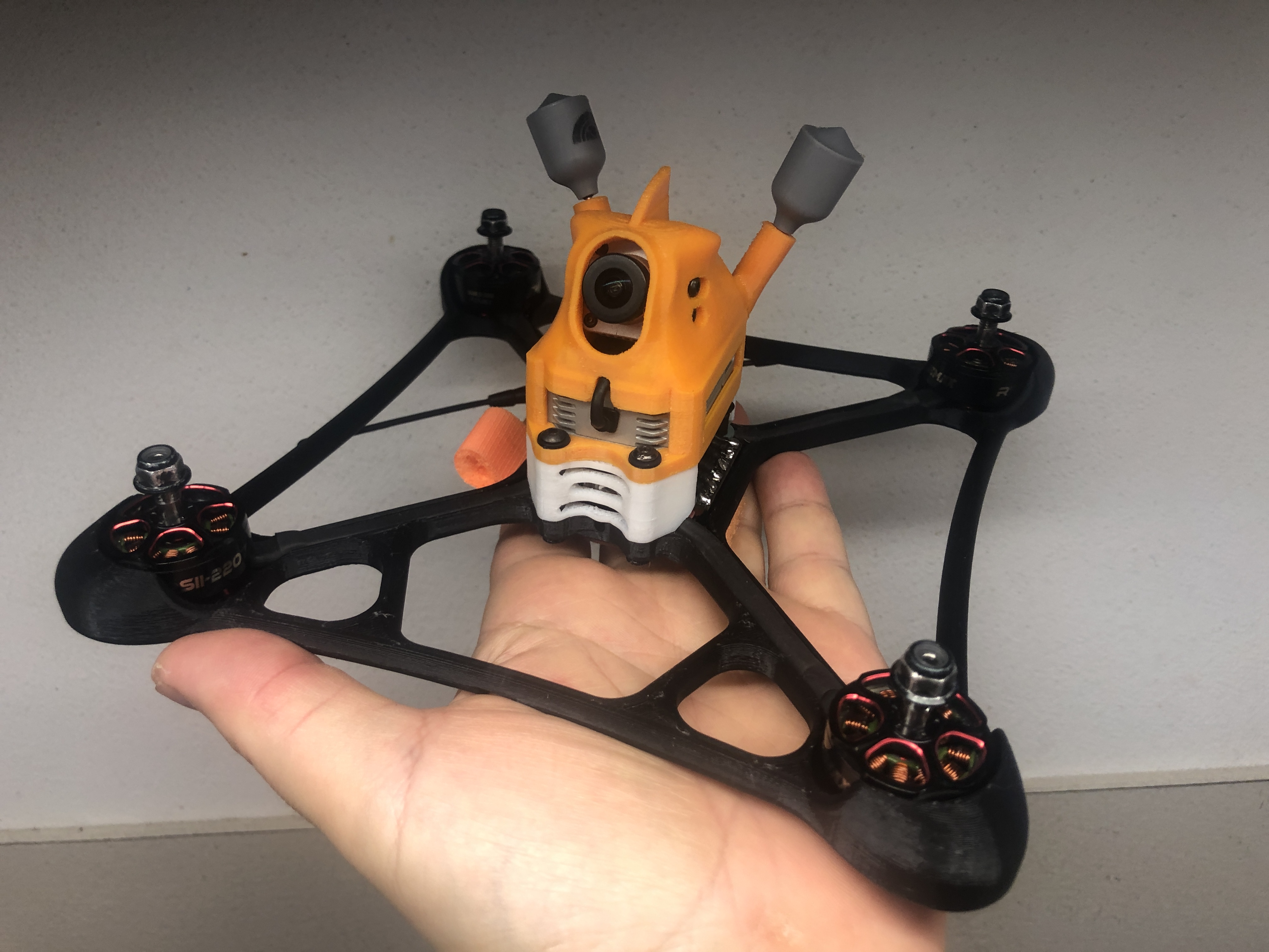STL file Frame FPV RACER for Dji Fpv System (AirUnit) 🖼️・3D printer ...