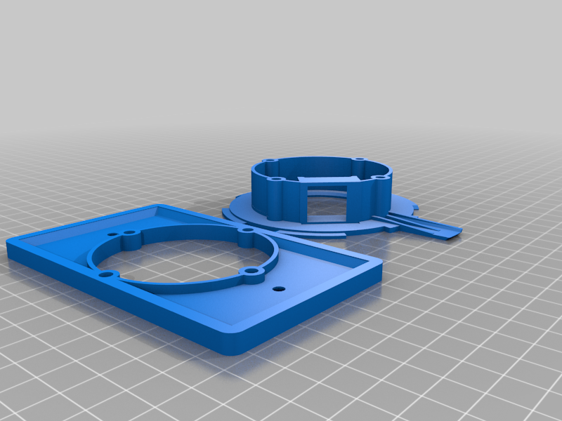 Free 3D file Ubiquiti Unifi Access Point AC Lite Wallplate with ...