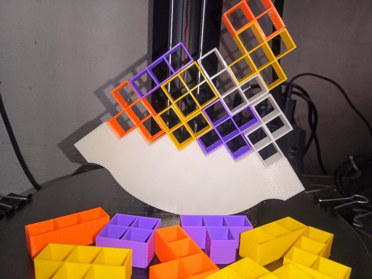 STL file Tetris balance ⚖️・3D printer design to download・Cults