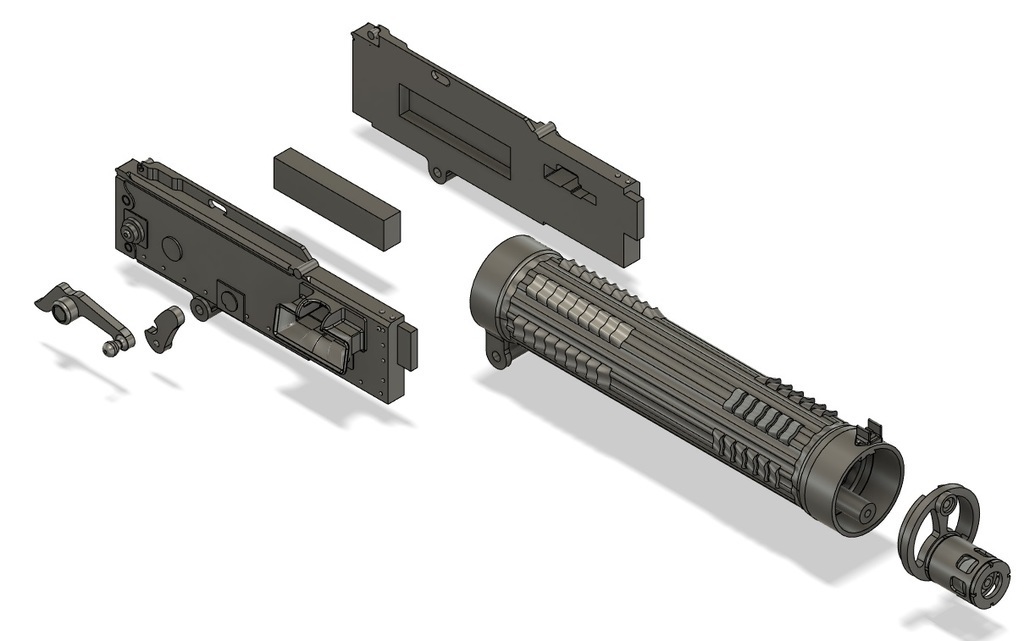 Free STL file Vickers Gun 🔫・3D printer design to download・Cults
