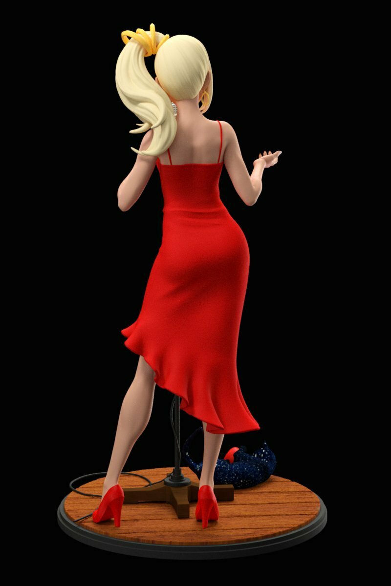Free 3D file Kat Jazz Singer - STL model for 3d PRINTING・3D printing ...