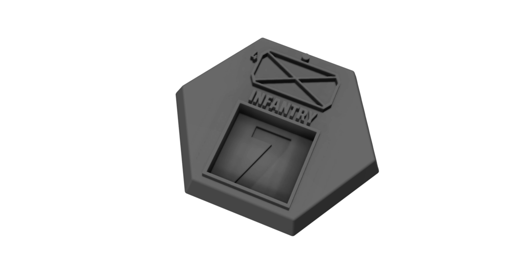 Free 3D file Infantry Counters for Battletech/Battleforce 🧸・3D ...