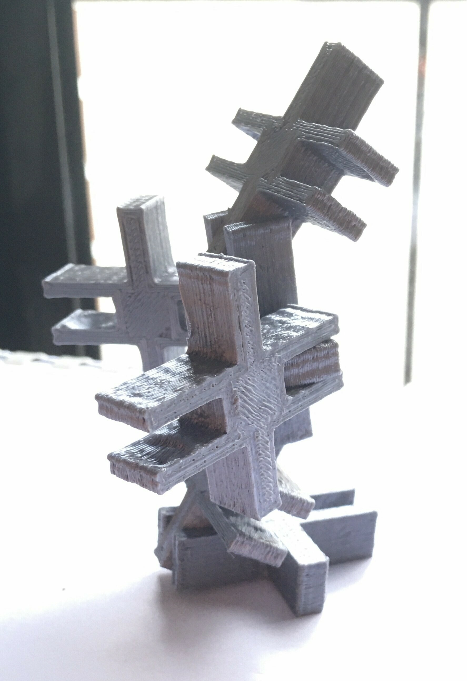 STL file X CUBE - Foldable Desktop Fidget Toy・Template to download and ...