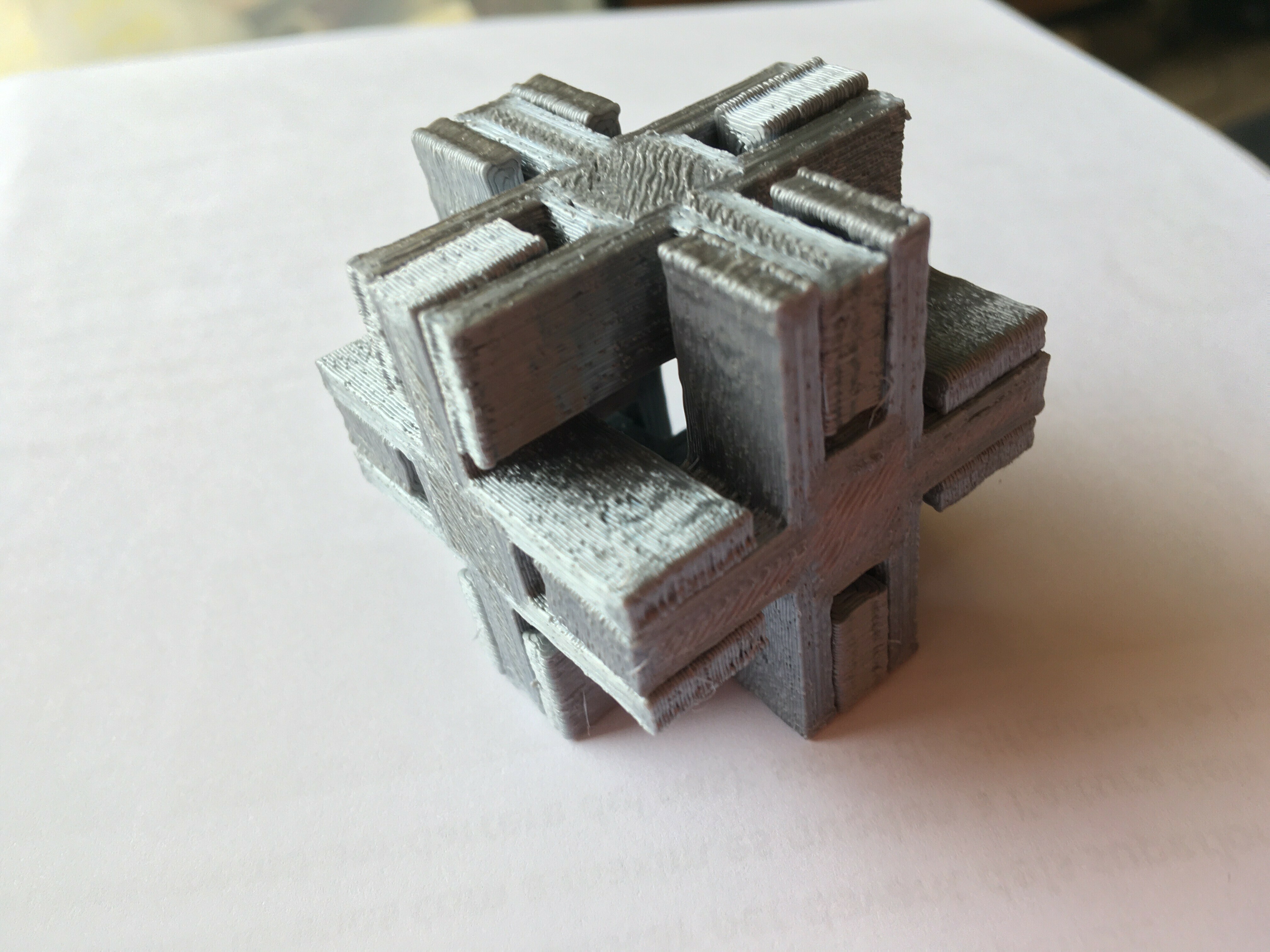 STL file X CUBE - Foldable Desktop Fidget Toy・Template to download and ...