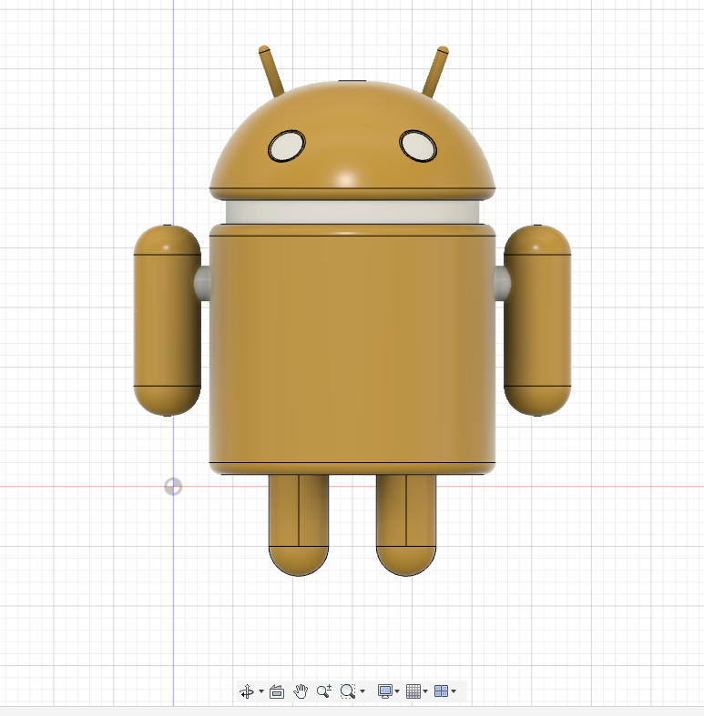 Free 3D file Android robot mascot 🤖・Template to download and 3D print・Cults