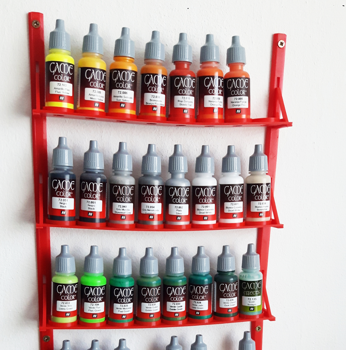 Free 3D file Paint rack for miniature paints・3D printing idea to ...