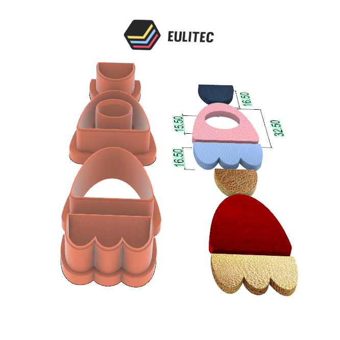 STL file Polymer clay cutter / organic bows / Lorren3d 💎・3D printing ...