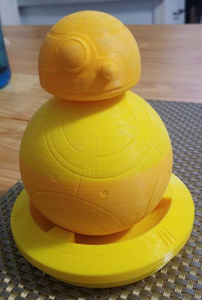 Free STL file BB8 Stand ・Template to download and 3D print・Cults