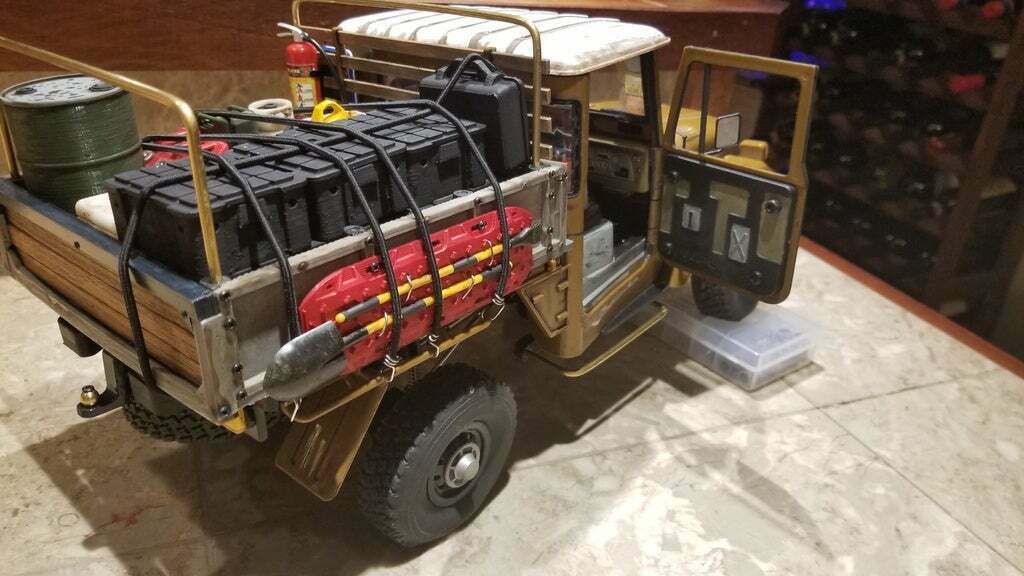 Free STL file WPL C44 project - box bed・Template to download and 3D ...