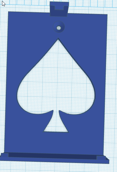 STL file Ace of Spades・3D printable model to download・Cults