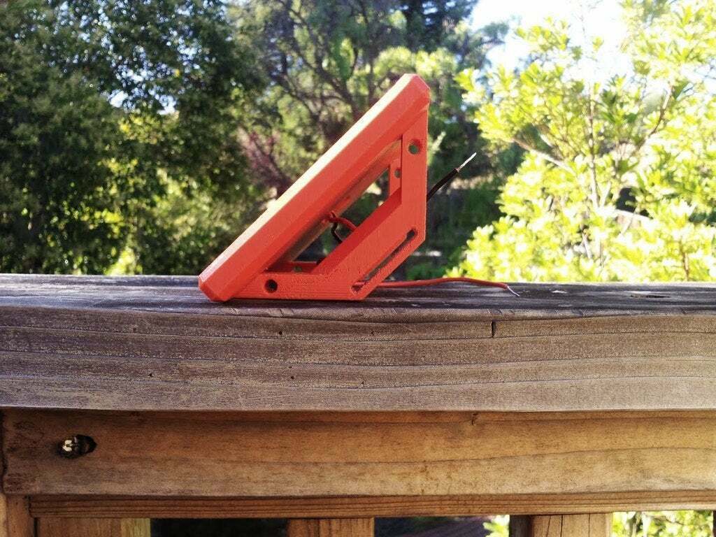 Free STL file Radio Shack 6v Solar Panel Holder 📻・Object to download ...