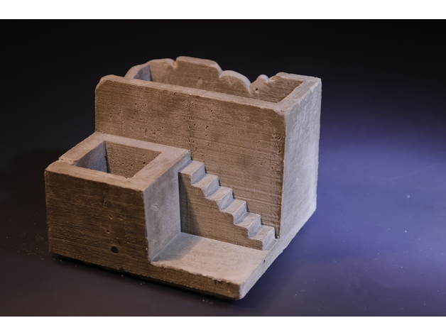 Free STL file Pot Mold Ladder Big 🪴・Design to download and 3D print・Cults