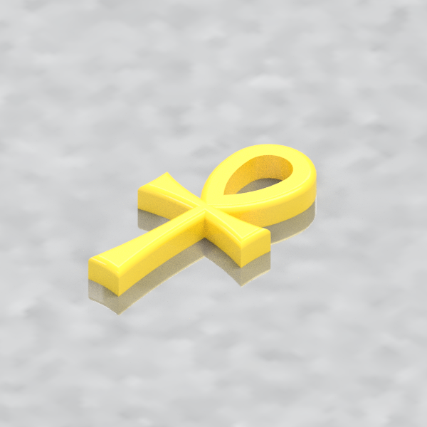 Free STL file Simple Ankh・3D print design to download・Cults