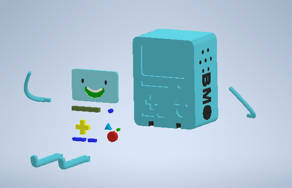 Free STL file BMO 👫・3D print design to download・Cults