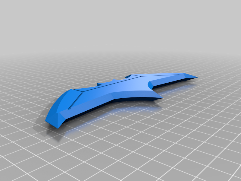 Free STL file Batman Batarang 🔫・3D print object to download・Cults