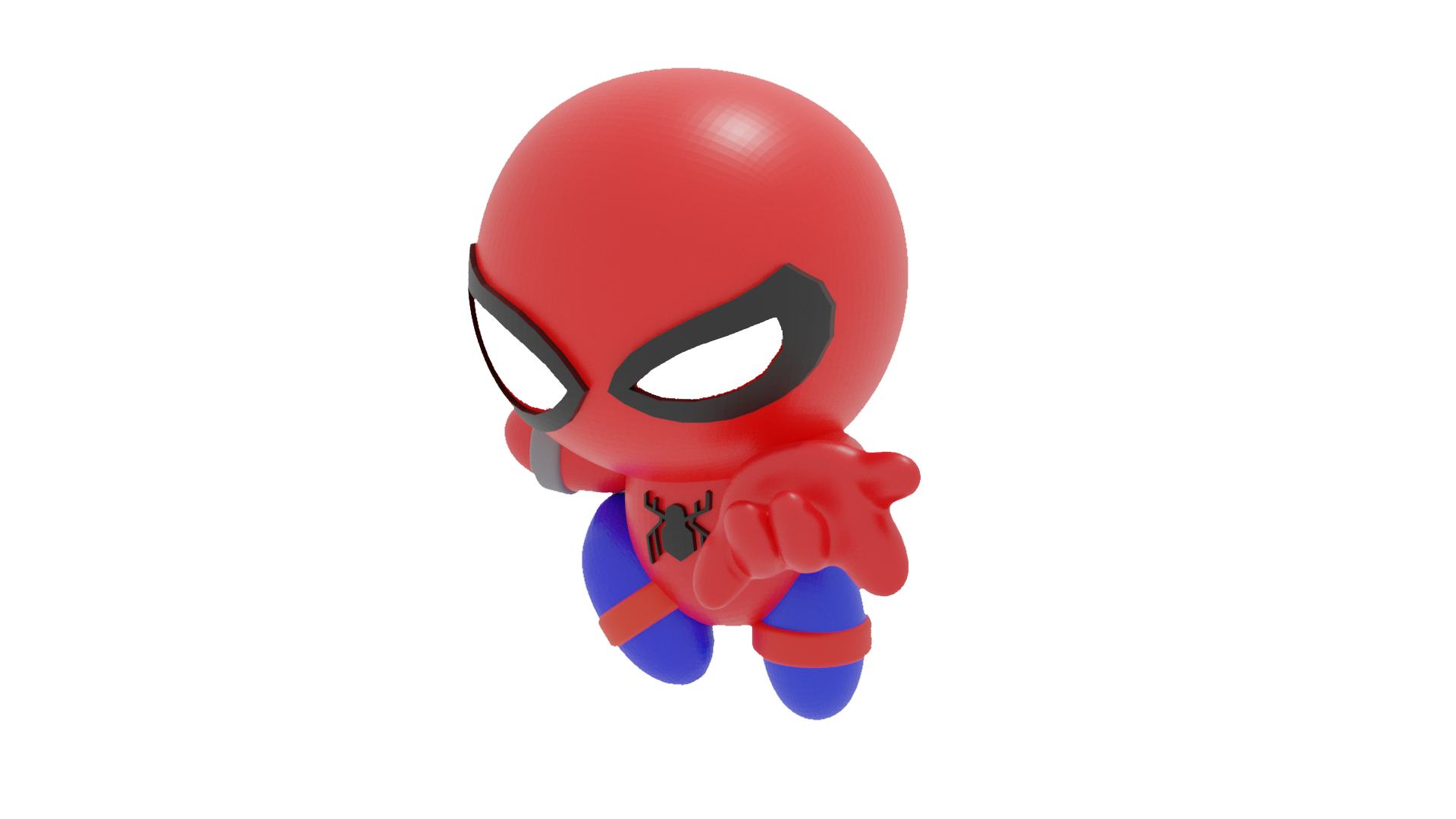 STL file Spiderman Mini 🦸‍♂️・3D print model to download・Cults