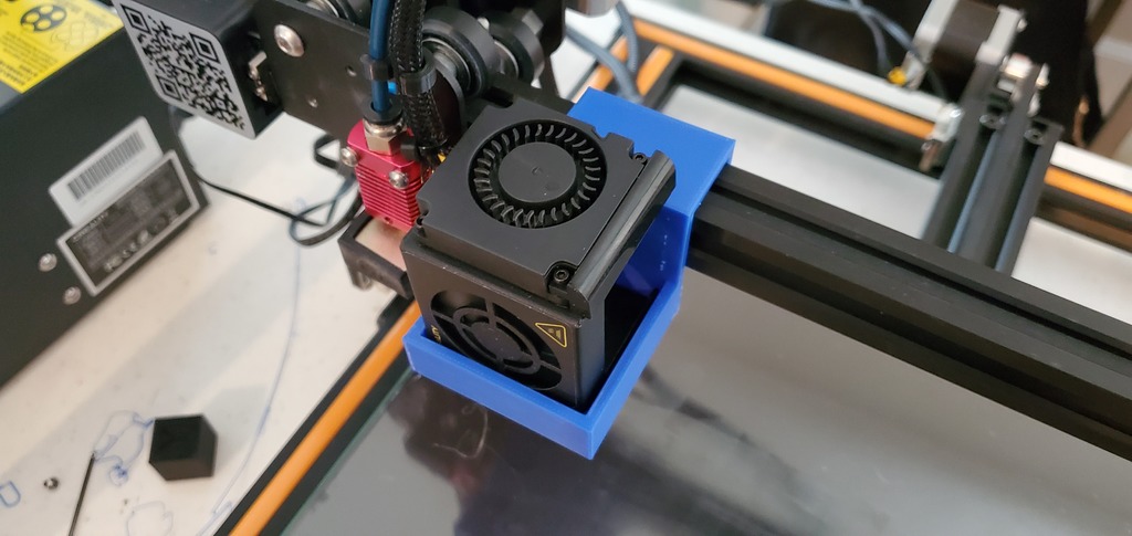 Free 3D file Creality Fan Holder・3D print design to download・Cults