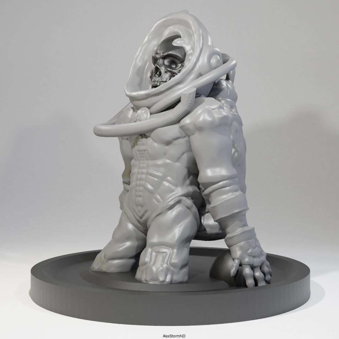 STL file Spaceman_V2・3D printable design to download・Cults