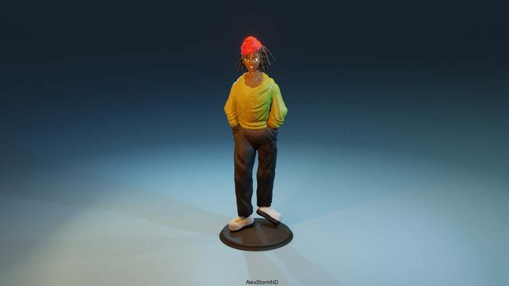 Free STL file The character Dodge That Vibe 🎨・Object to download and to ...
