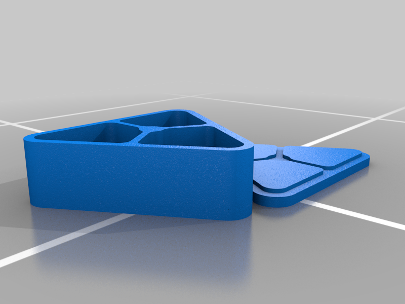 Free STL file Triangular box 📦・3D printable object to download・Cults