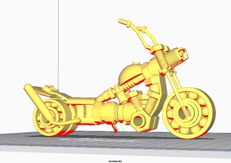 STL file Candle Motorcycle・Model to download and 3D print・Cults
