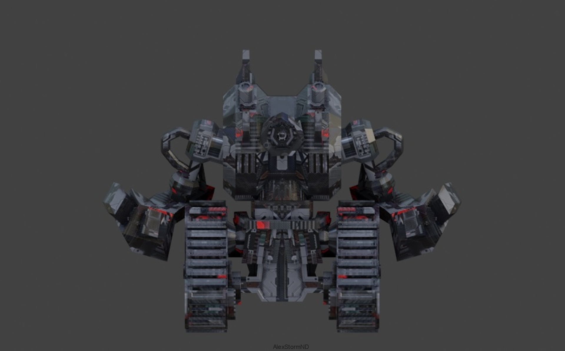 STL file ND_R Robot Sentry・3D printable model to download・Cults