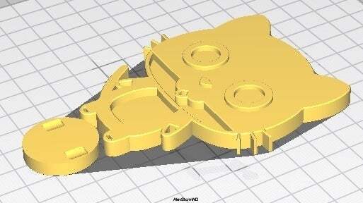 Free STL file Flat Black Cat 🐱・Object to download and to 3D print・Cults