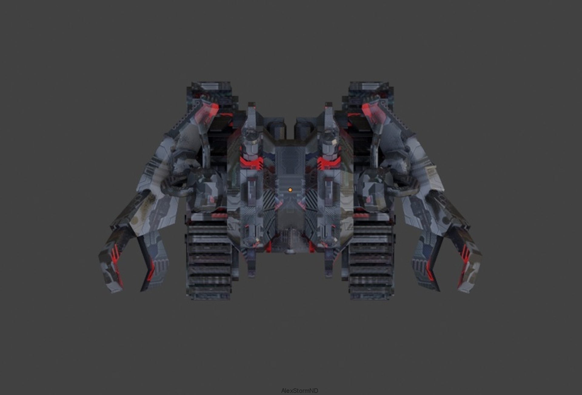 STL file ND_R Robot Sentry・3D printable model to download・Cults