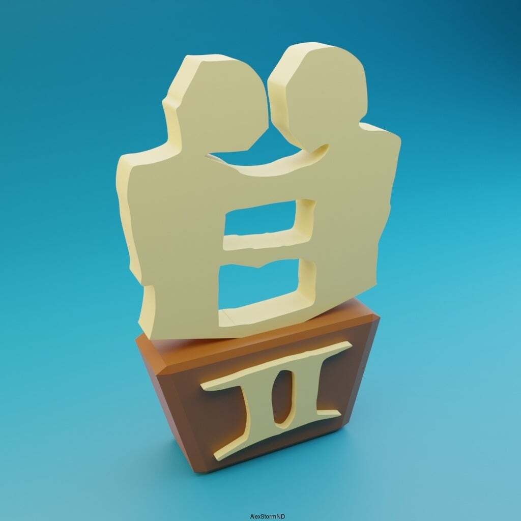 Free STL file Gemini・Design to download and 3D print・Cults