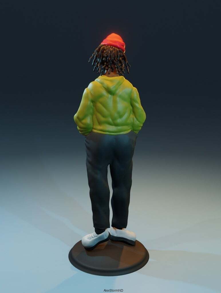 Free STL file The character Dodge That Vibe 🎨・Object to download and to ...