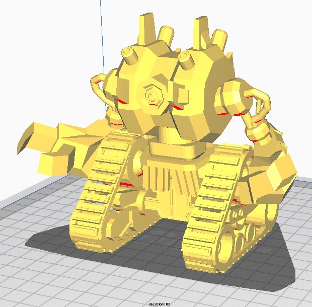 STL file ND_R Robot Sentry・3D printable model to download・Cults