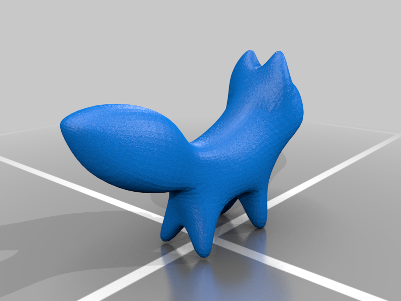 Free STL file Fox pup・3D printable model to download・Cults