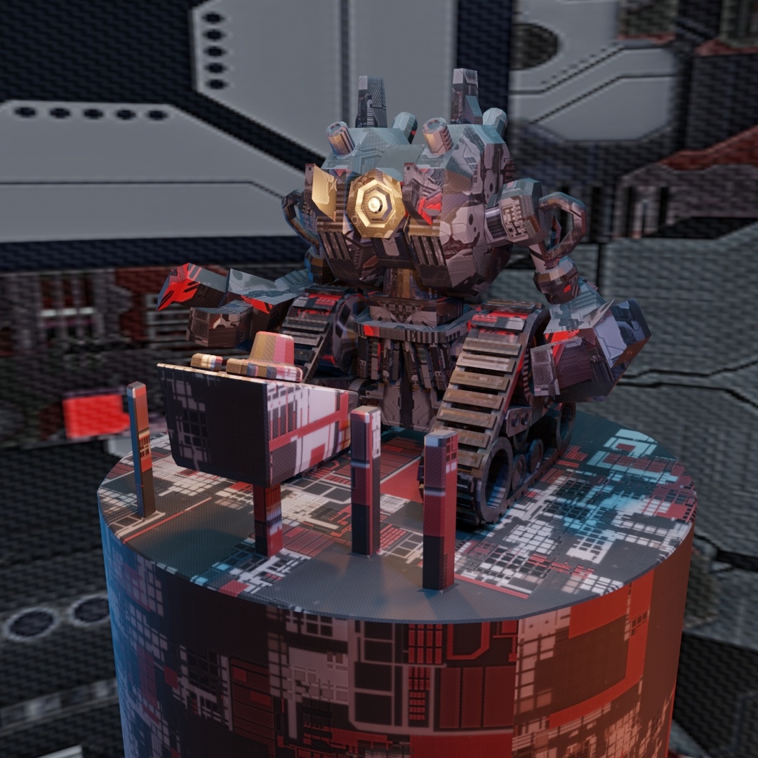 STL file ND_R Robot Sentry・3D printable model to download・Cults