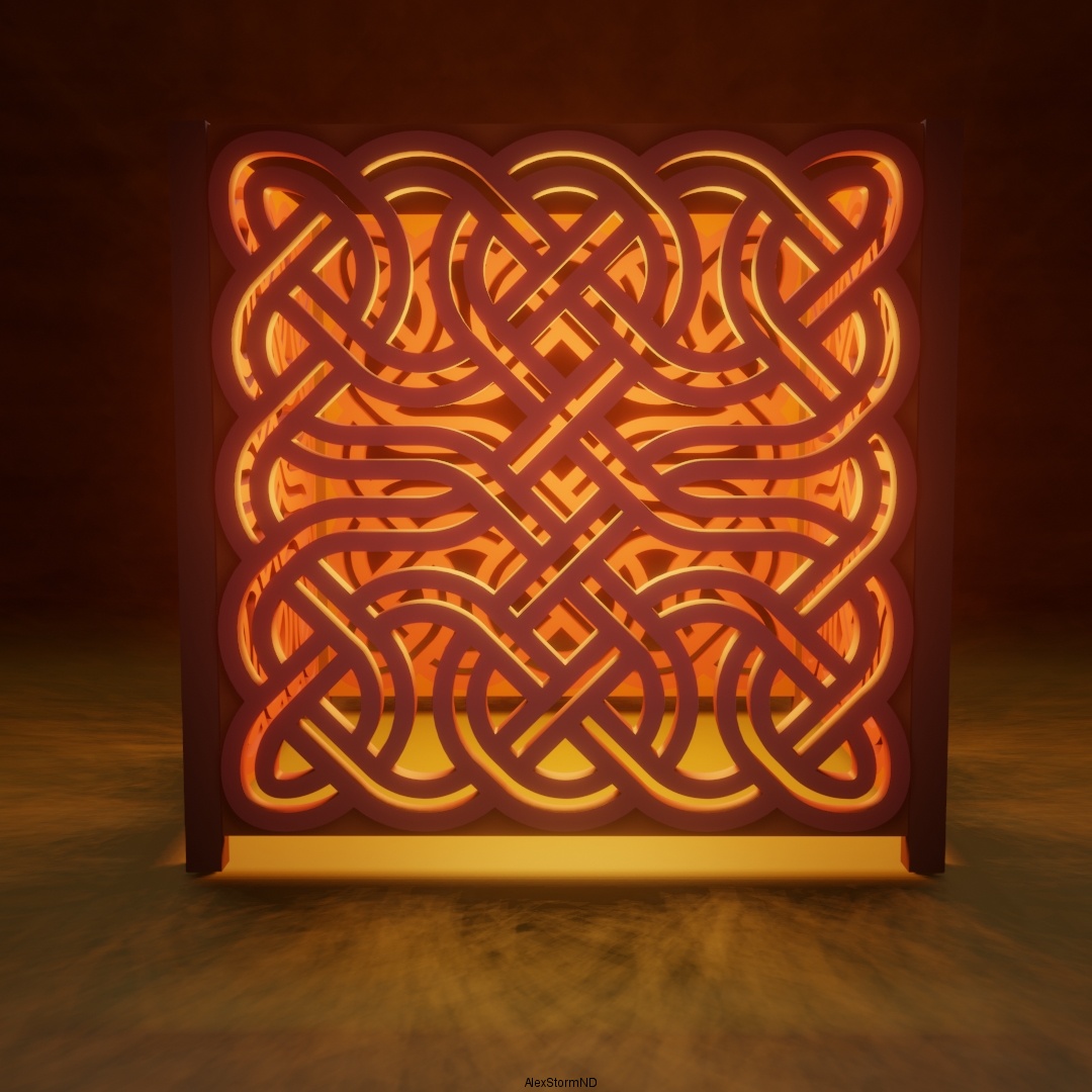 STL file Celtic box・3D printer design to download・Cults