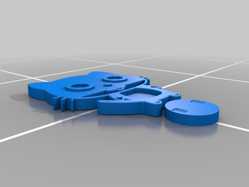 Free STL file Flat Black Cat 🐱・Object to download and to 3D print・Cults