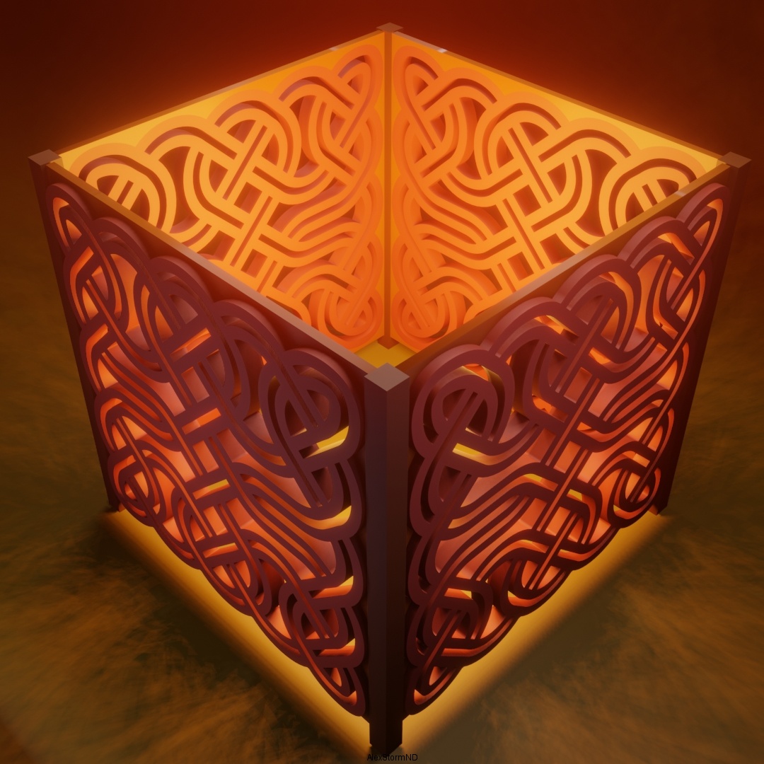 STL file Celtic box・3D printer design to download・Cults