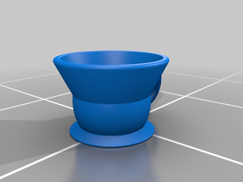 Бесплатный STL файл Chubby Mug・3D-печатная модель для загрузки・Cults