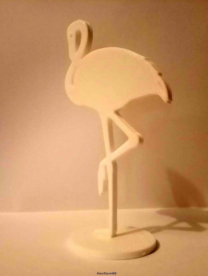 Free STL file Flamingo 🦩・3D printing model to download・Cults