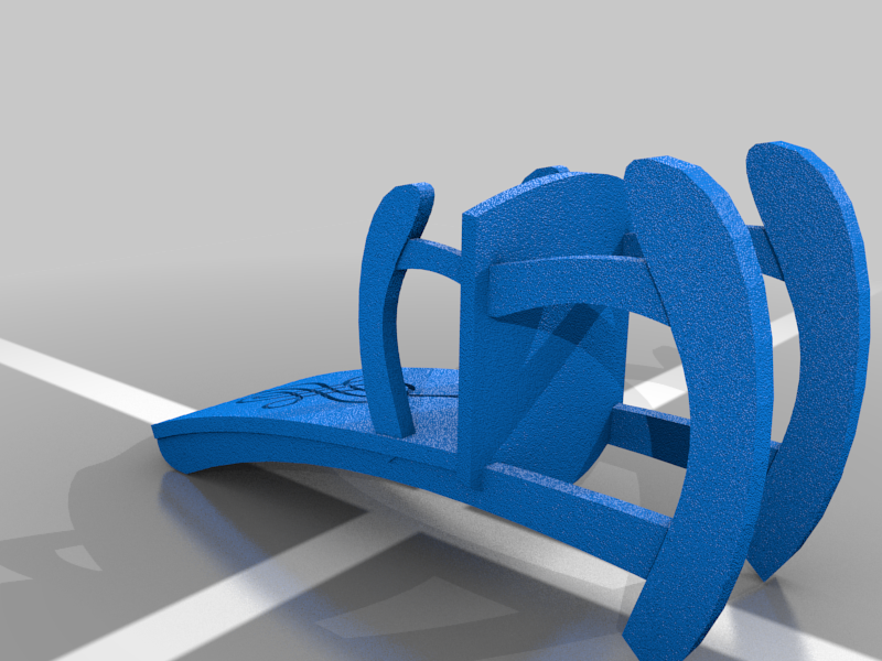 Free STL file Rocking chair・3D printer design to download・Cults